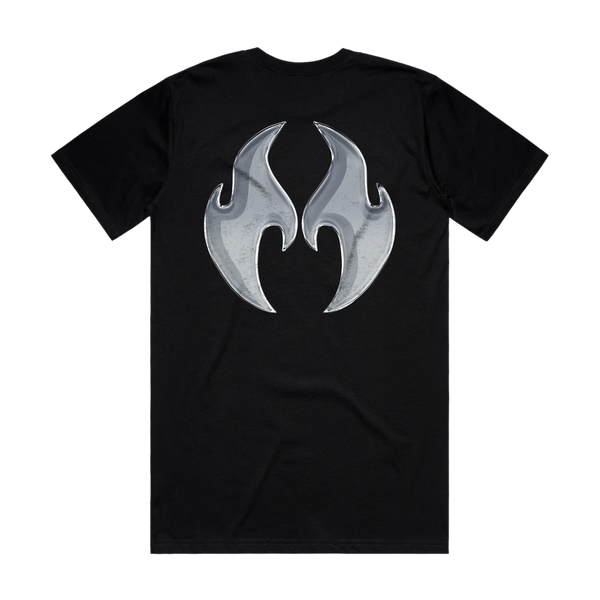 Void Of Vision | Chrome Tee (Black) – 24Hundred