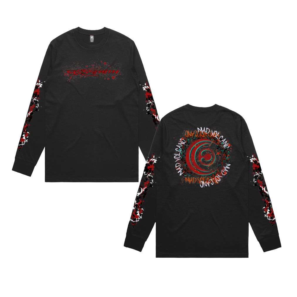 Mad Volcano Long Sleeve (Black) – 24Hundred