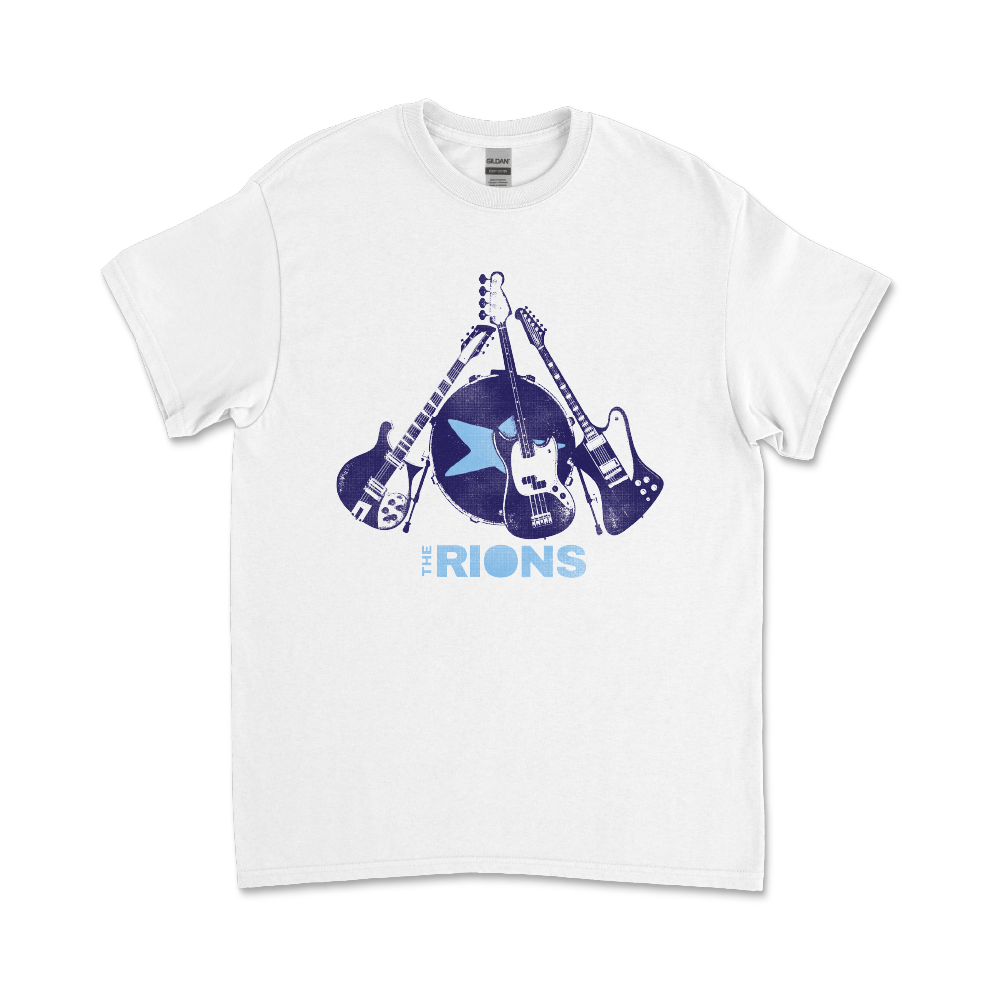 Guitar T-Shirt (White) – 24Hundred