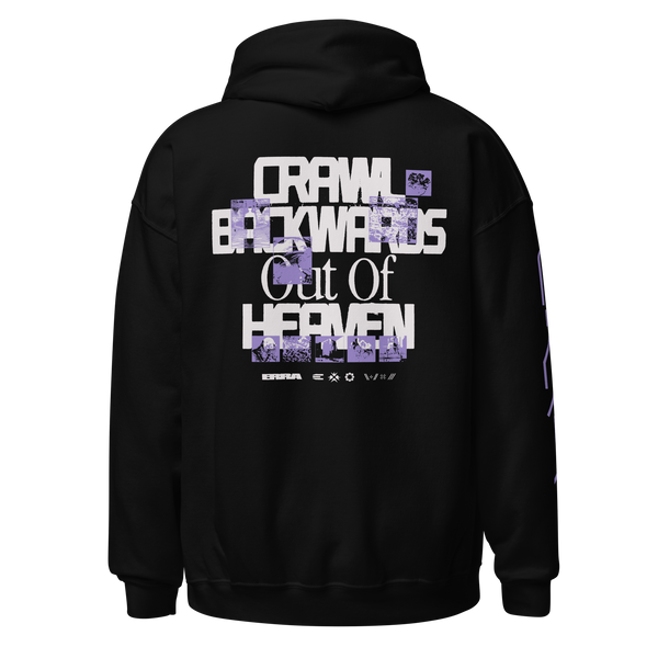 Crawl Backwards Out Of Heaven Hoodie – 24Hundred