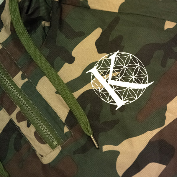 Karnivool // K Logo Windbreaker (Camo) – 24Hundred