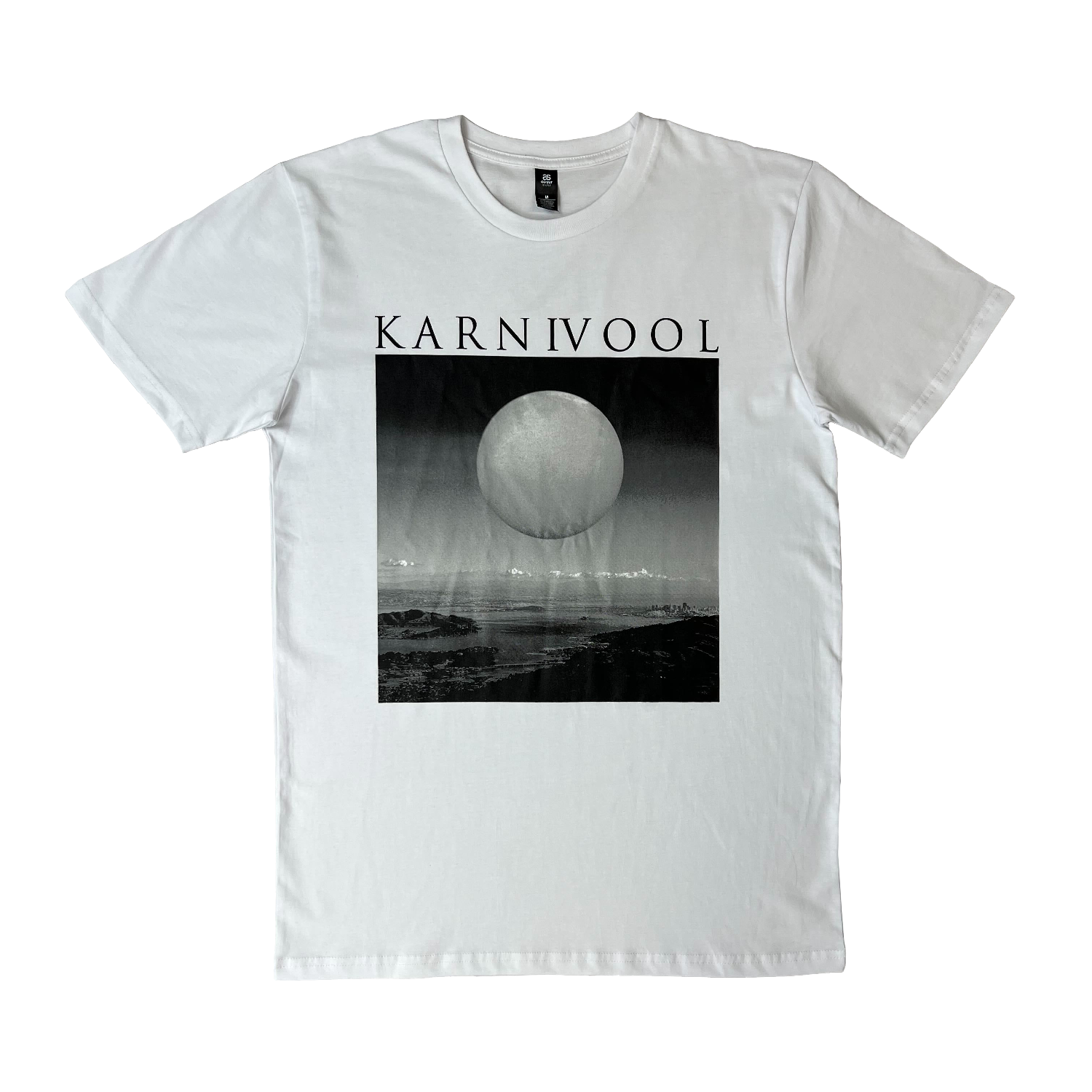 Karnivool - Monolith Tee (White) – 24Hundred