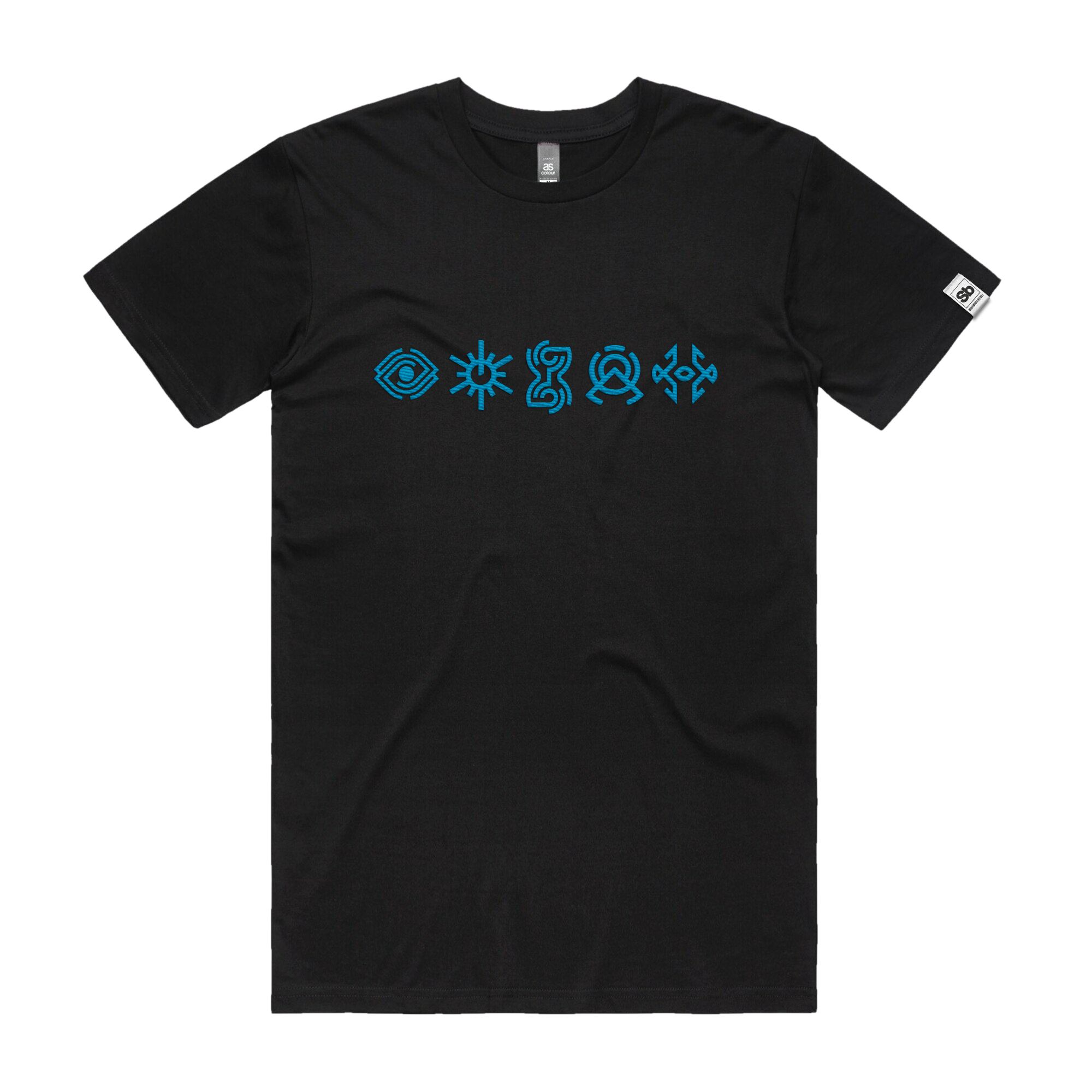 Spiritbox Symbol Embroidered Tee – 24Hundred