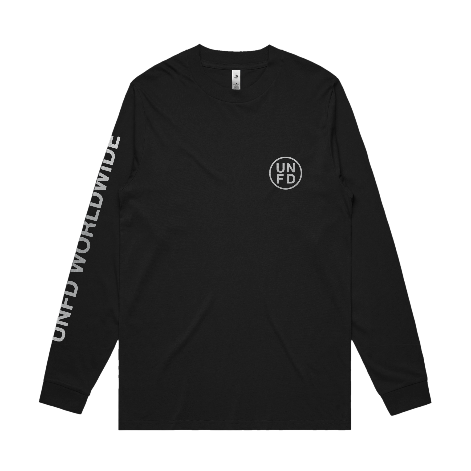 UNFD WRLDWD Longsleeve (Black & Silver) – 24Hundred